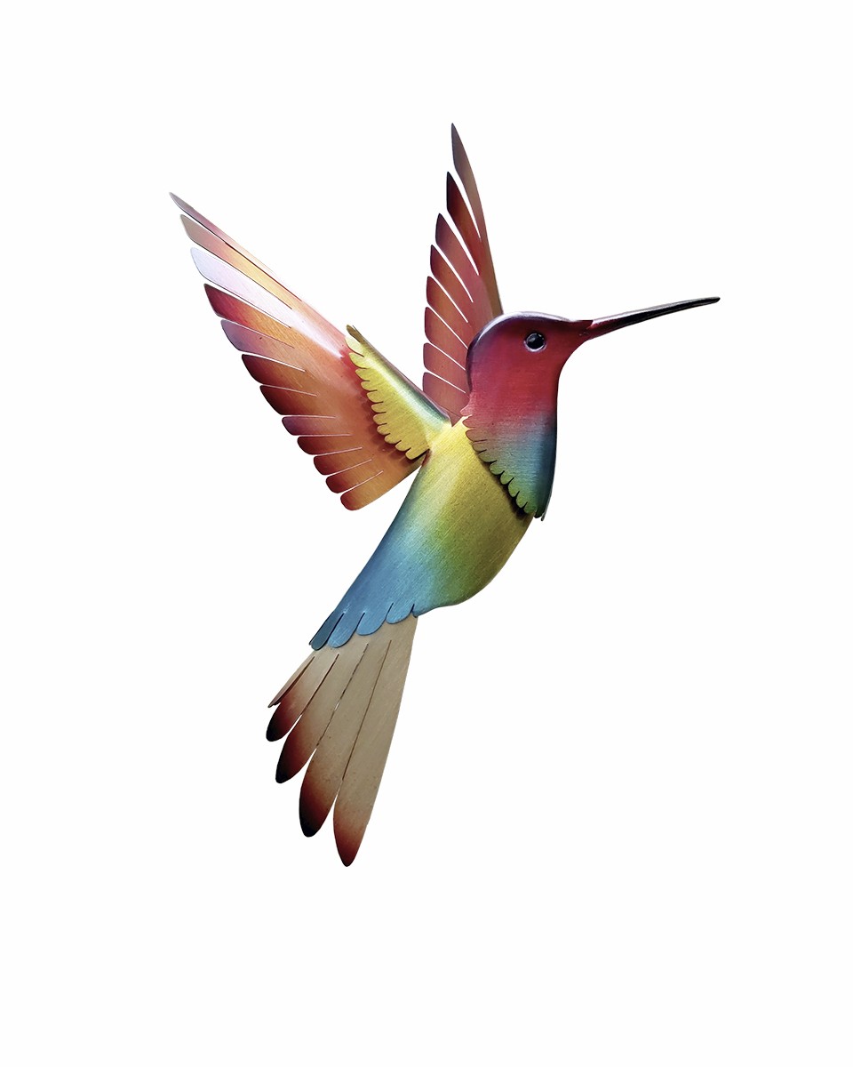 Colibrí - Siete colores - Diseño y Arte en Bronce